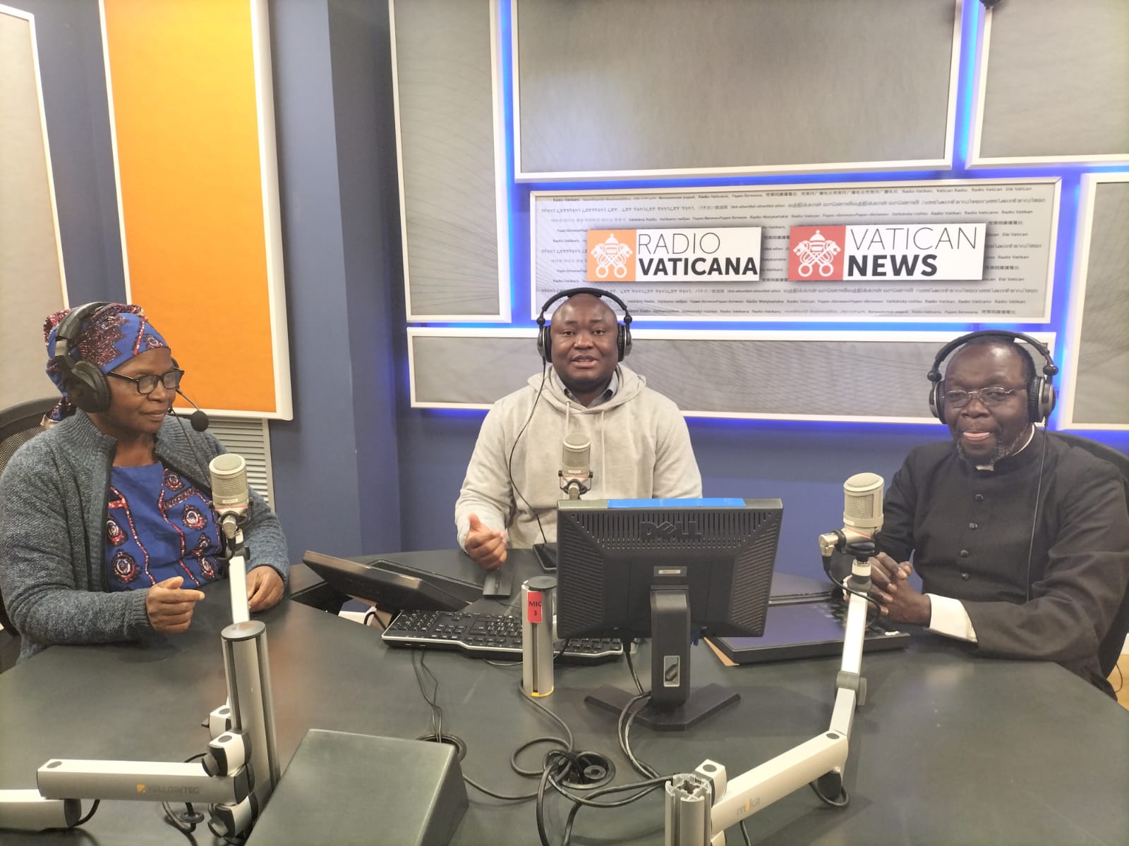 L'abbé Serge-Patrick MABICKASSA hôte de radio Vatican